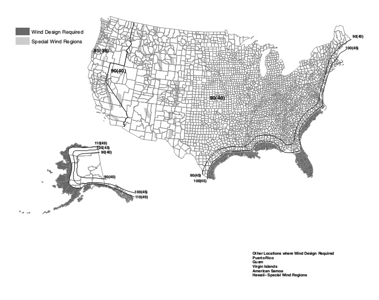 CHAPTER 3 BUILDING PLANNING - 2012 INTERNATIONAL RESIDENTIAL CODE (IRC)