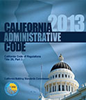 2013 Administrative Code, Part 1