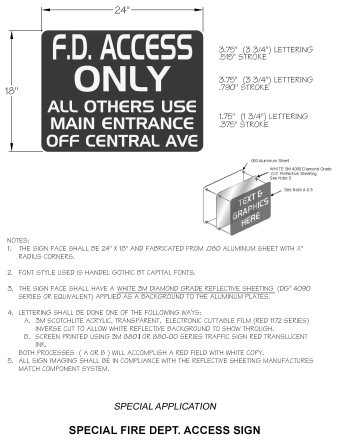 APPENDIX D FIRE DEPARTMENT DETAILS - 2018 INTERNATIONAL FIRE CODE AS ...