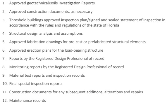 6 INSPECTION RECORDS - 2021 ENSURING THE SAFETY OF EXISTING BUILDINGS ...