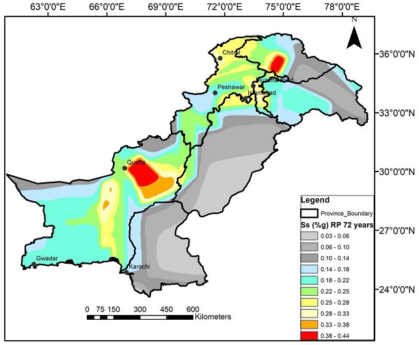 APPENDIX C MAPPED EARTHQUAKE ACCELERATION PARAMETERS - 2021 BUILDING ...