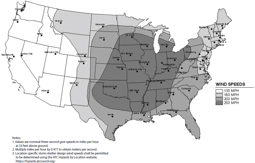 CHAPTER 3 STRUCTURAL DESIGN AND TESTING CRITERIA - 2023 ANSI/ICC 500 ...