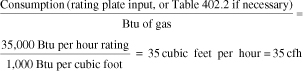 APPENDIX A IFGS SIZING AND CAPACITIES OF GAS PIPING - 2009 ...
