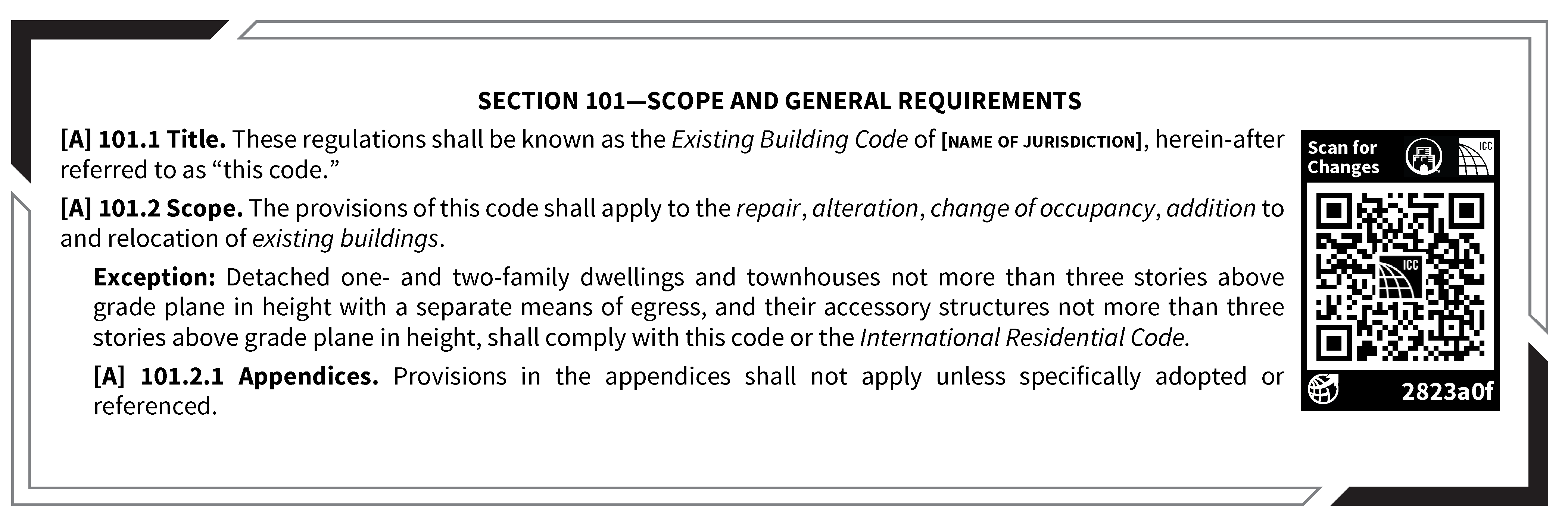 PREFACE - 2024 INTERNATIONAL EXISTING BUILDING CODE (IEBC)