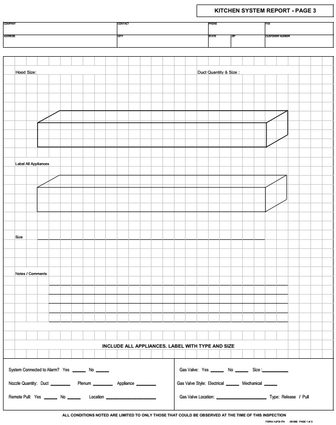 APPENDIX O INSPECTION TESTING AND MAINTENANCE OF NONWATER BASED KITCHEN ...