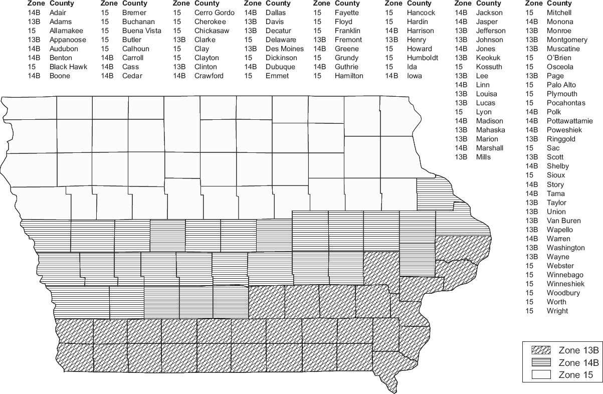 CHAPTER 9 CLIMATE MAPS - 2003 INTERNATIONAL ENERGY CONSERVATION CODE (IECC)