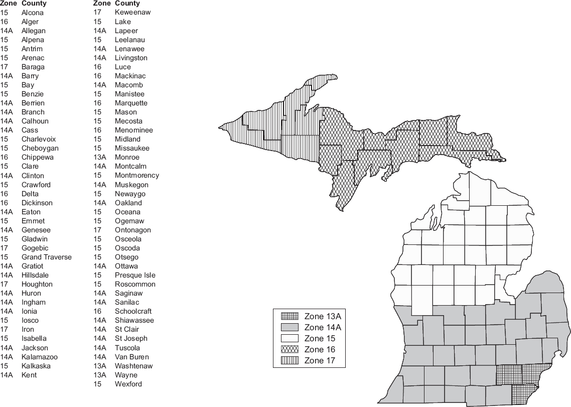 CHAPTER 9 CLIMATE MAPS - 2003 INTERNATIONAL ENERGY CONSERVATION CODE (IECC)