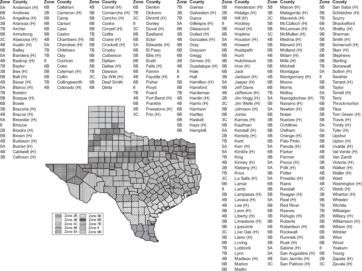 CHAPTER 9 CLIMATE MAPS - 2003 INTERNATIONAL ENERGY CONSERVATION CODE (IECC)