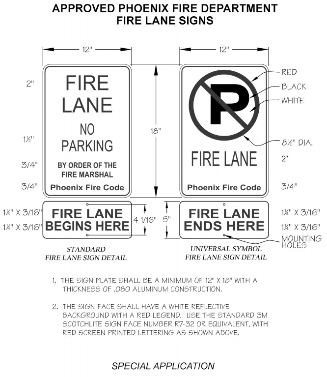 APPENDIX D PHOENIX FIRE DEPARTMENT ACCESS AND IDENTIFICATION AND DETAIL ...